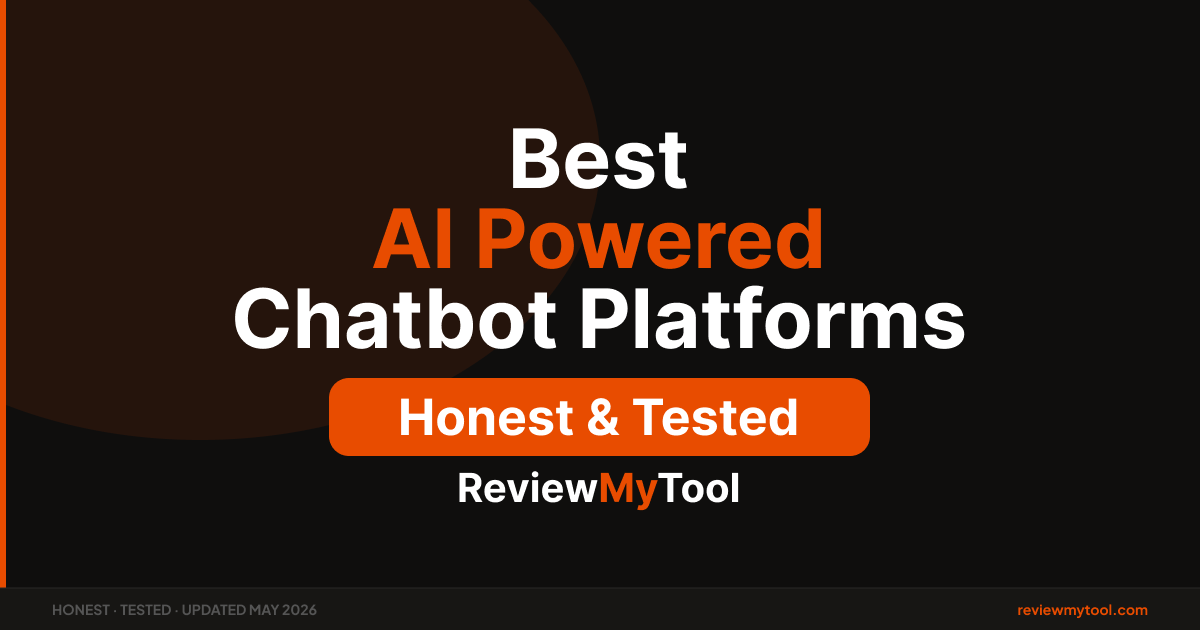 Best AI Powered Chatbot Platforms : Tested & Ranked